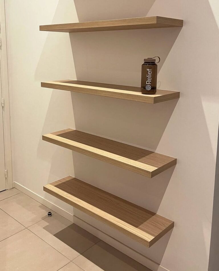 How to Make a Sturdy DIY Floating Shelf With Brackets - WillyHomes