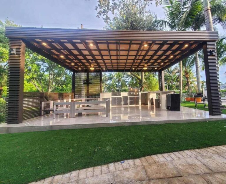 15 Simple DIY Covered Outdoor Kitchen Ideas on a Budget - WillyHomes