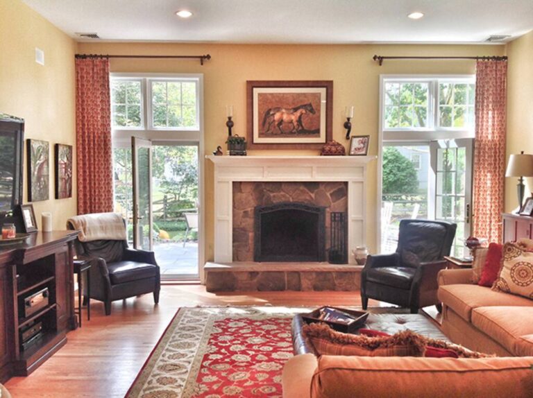 Fireplace with Flanking Windows: Design Inspiration - WillyHomes