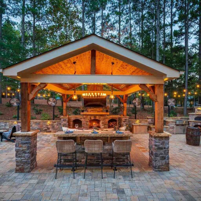 15 Simple DIY Covered Outdoor Kitchen Ideas on a Budget - WillyHomes