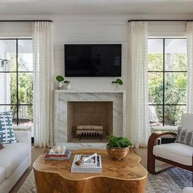 Fireplace with Flanking Windows: Design Inspiration - WillyHomes
