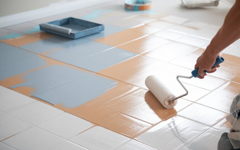 Easy DIY: How to Paint Ceramic Tile Floors Like a Pro - WillyHomes