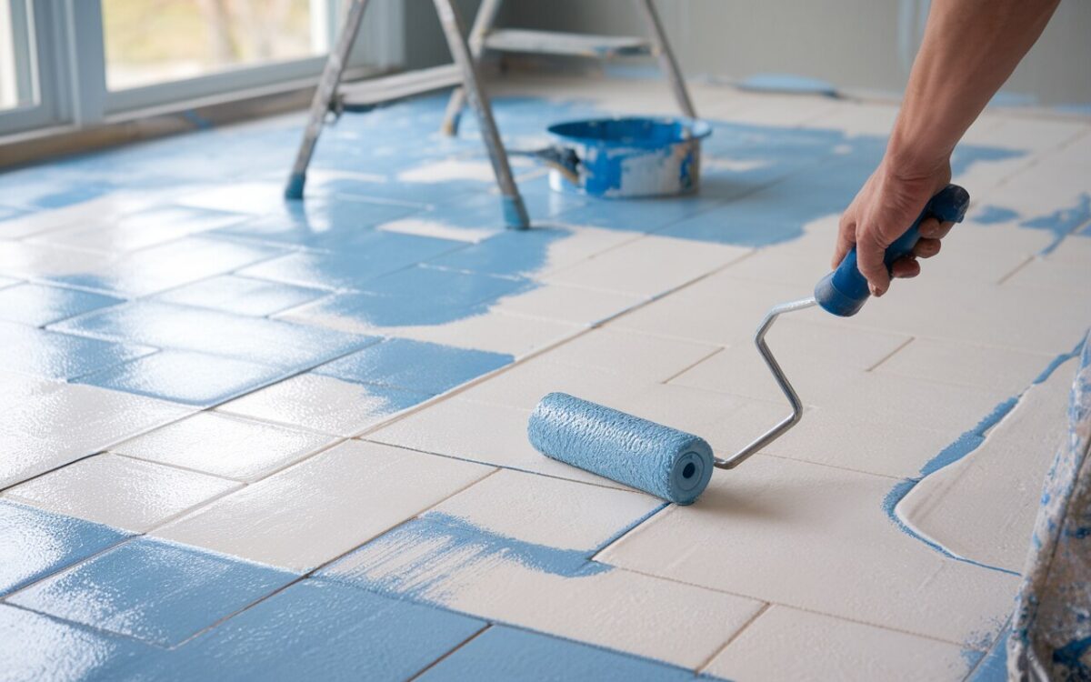 Painting Tile Floors: Easy Steps & Expert Advice - WillyHomes