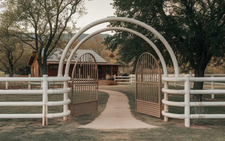 Top 15 Pipe Fence Entrance Ideas for Stunning Curb Appeal - WillyHomes