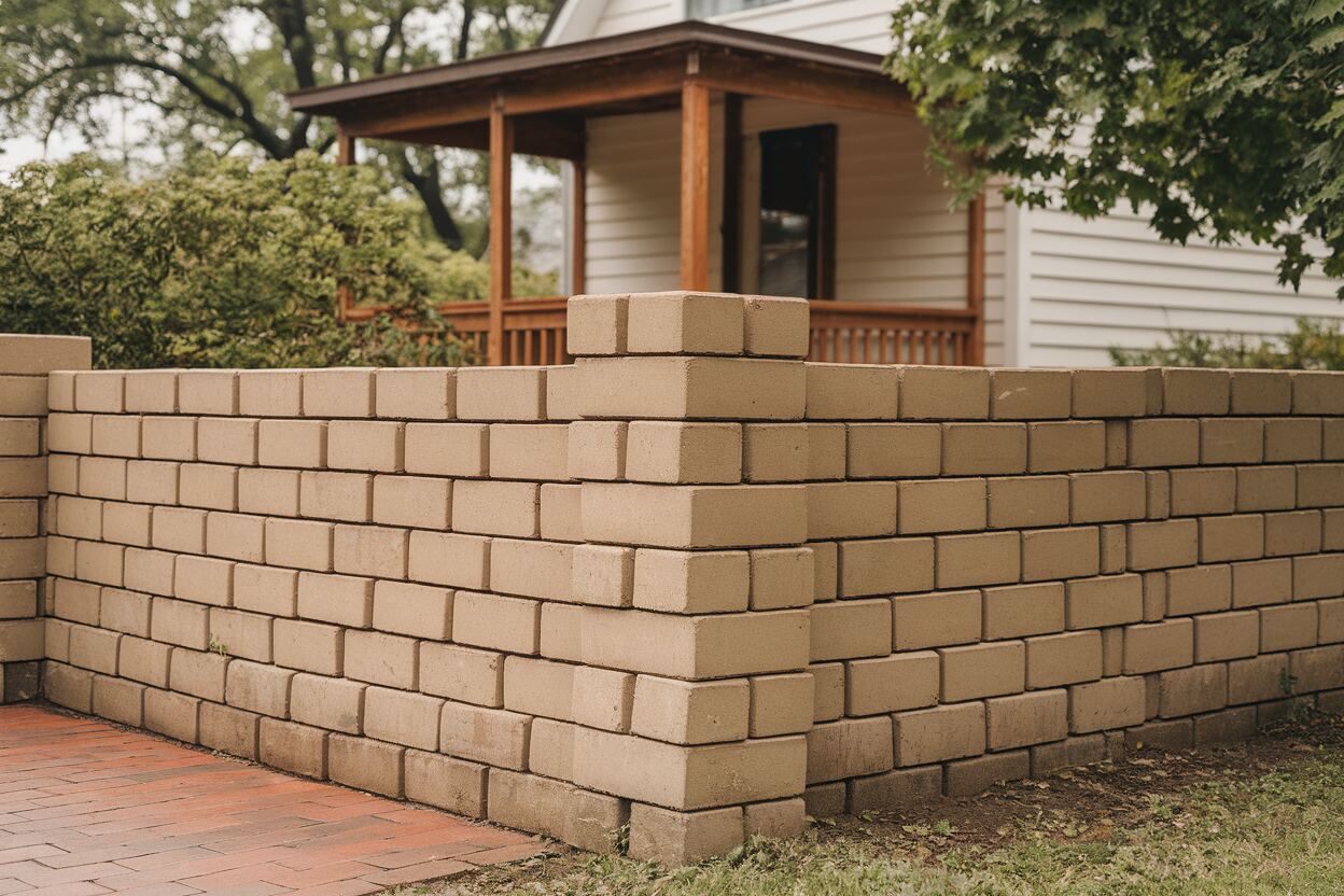 Top 7 DIY Cinder Block Fence Ideas to Try Today - WillyHomes