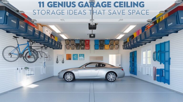11 Genius Garage Ceiling Storage Ideas That Save Space - WillyHomes