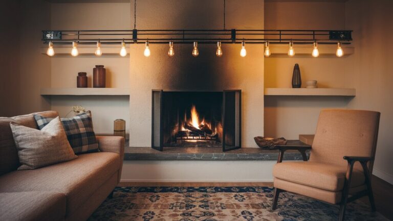 16 Cozy Fireplace Lighting Ideas That Wow Instantly - WillyHomes