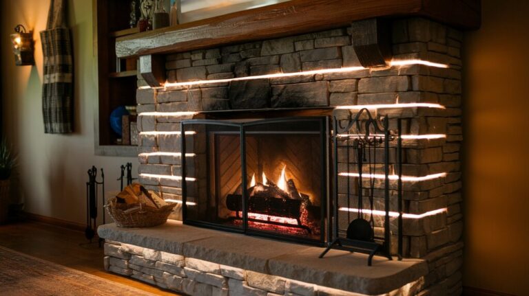 16 Cozy Fireplace Lighting Ideas That Wow Instantly - WillyHomes