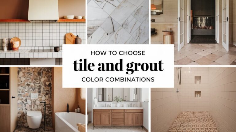 How to Choose Tile and Grout Color Combinations - WillyHomes