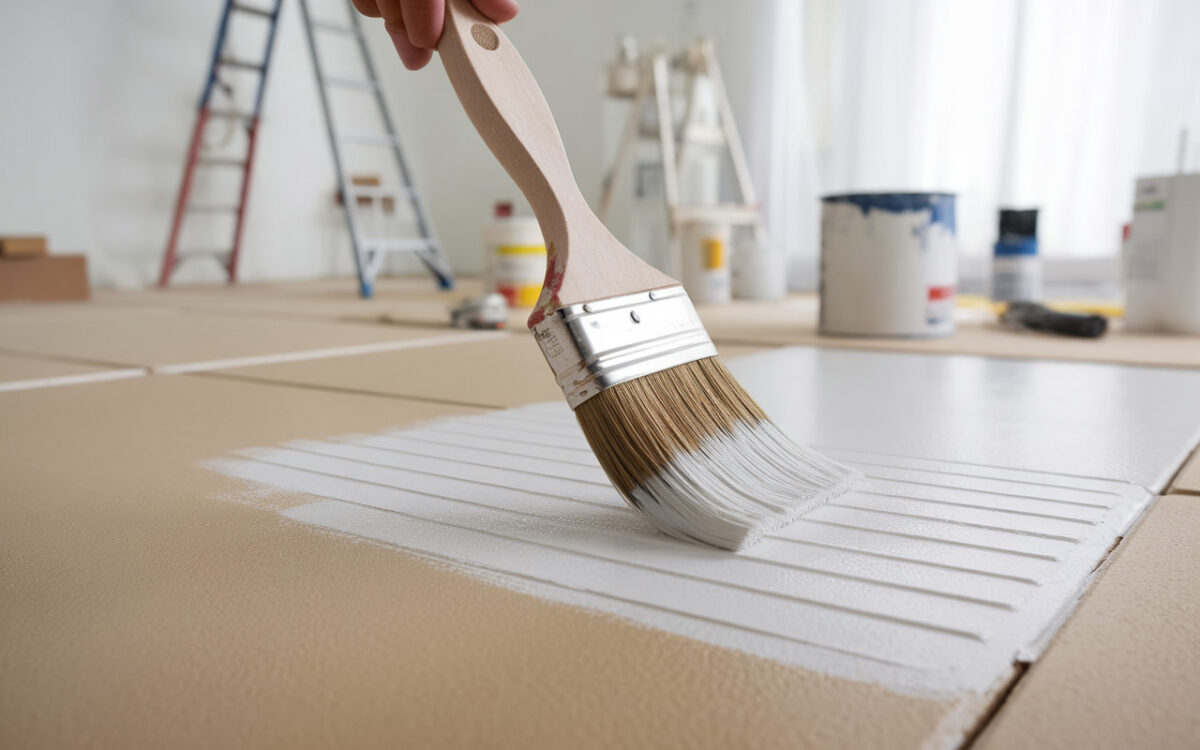 Painting Tile Floors: Easy Steps & Expert Advice - WillyHomes