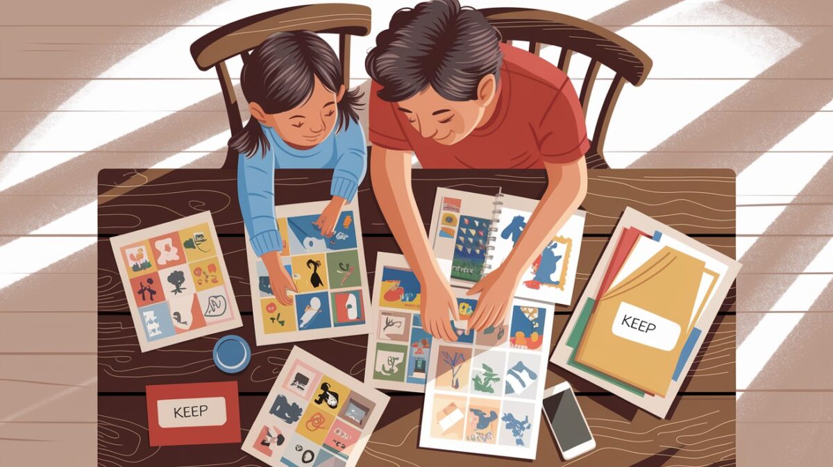 15 Ideas on How to Store Kids' Artwork - WillyHomes