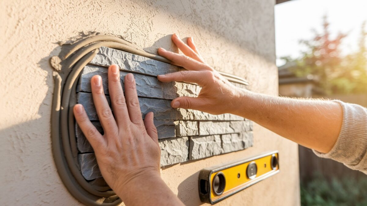 How to Install Stone Veneer on Exterior Wall: A DIY Guide - WillyHomes