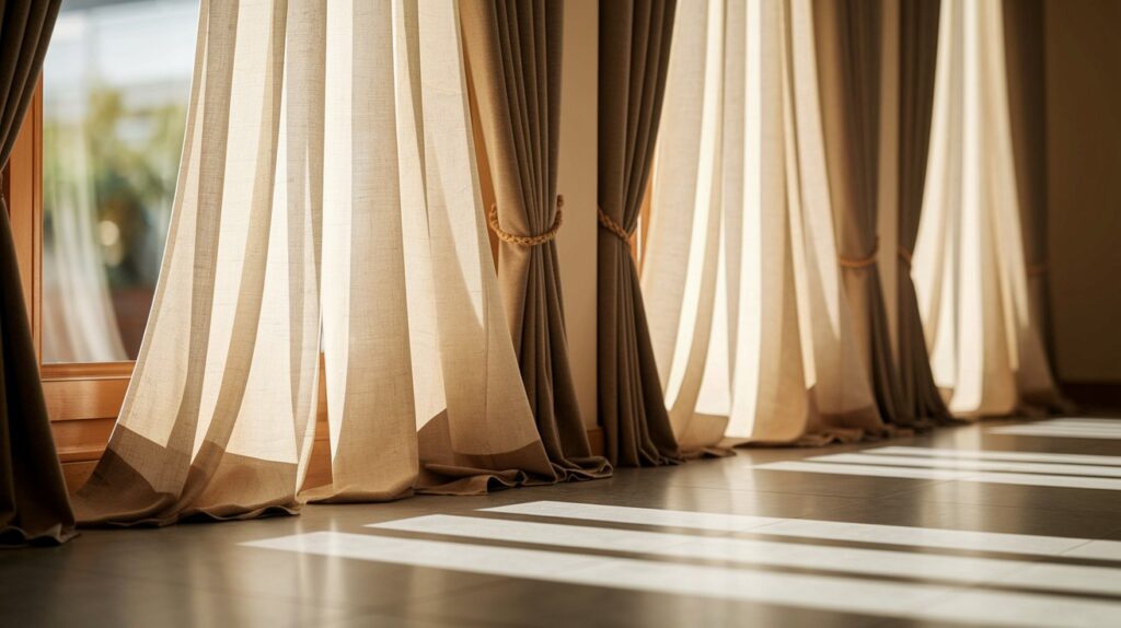 15 Stylish Triple Window Curtain Ideas to Uplift Your Home Decor ...