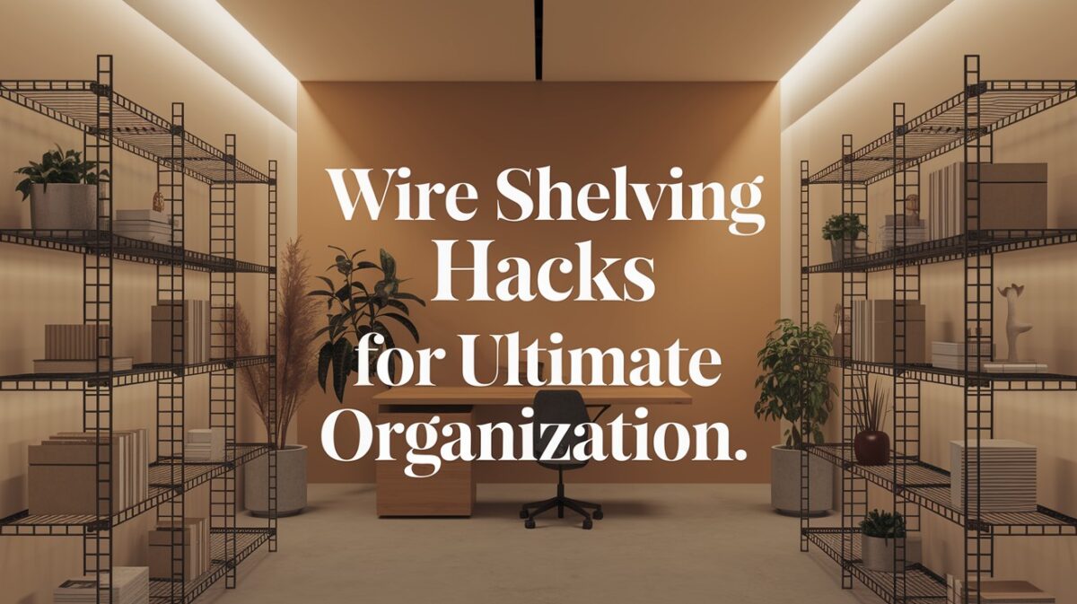 11 Wire Shelving Hacks for Ultimate Organization - WillyHomes