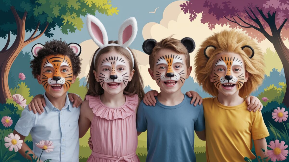 13 Cute Face Paint Ideas for Every Occasion - WillyHomes