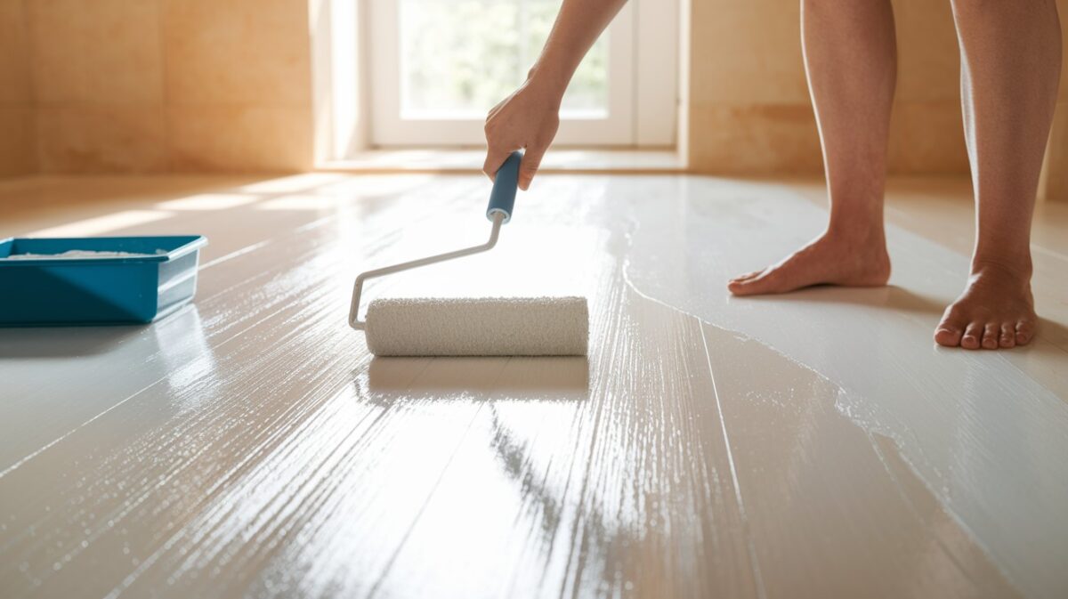 How to Paint Your Bathroom Tile Floor Like a Pro - WillyHomes