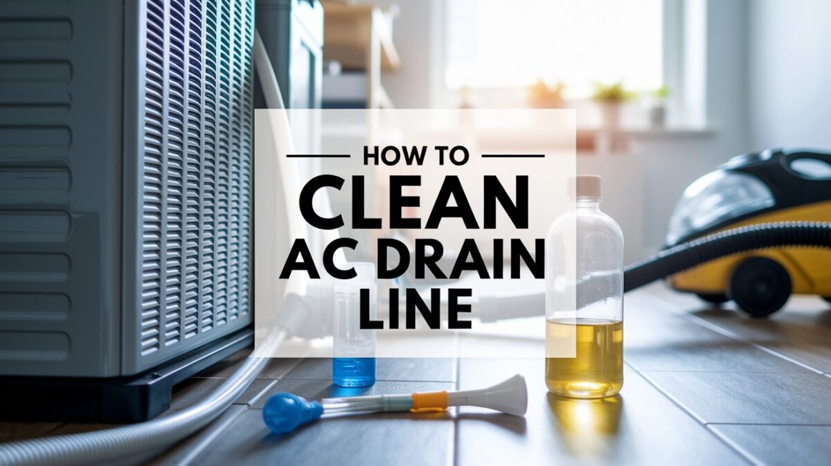How to Clean AC Drain Line at Home Fast - WillyHomes