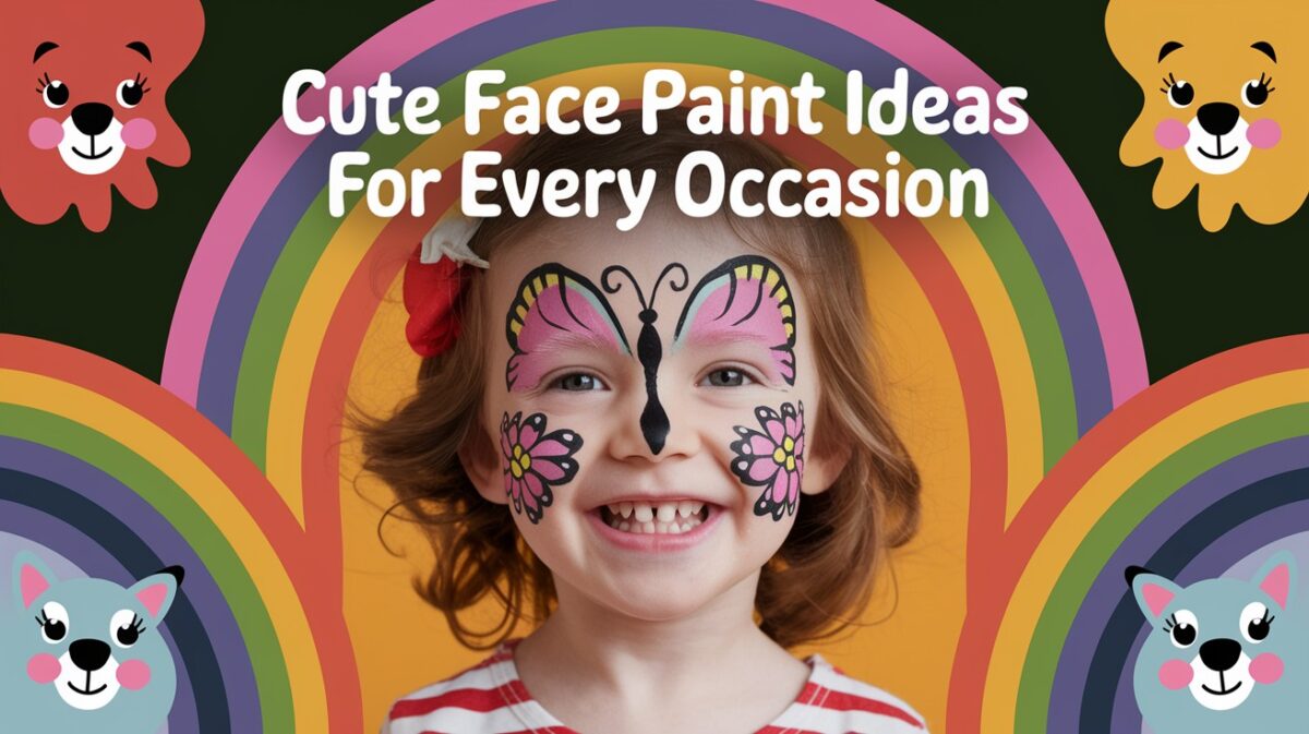 13 Cute Face Paint Ideas for Every Occasion - WillyHomes