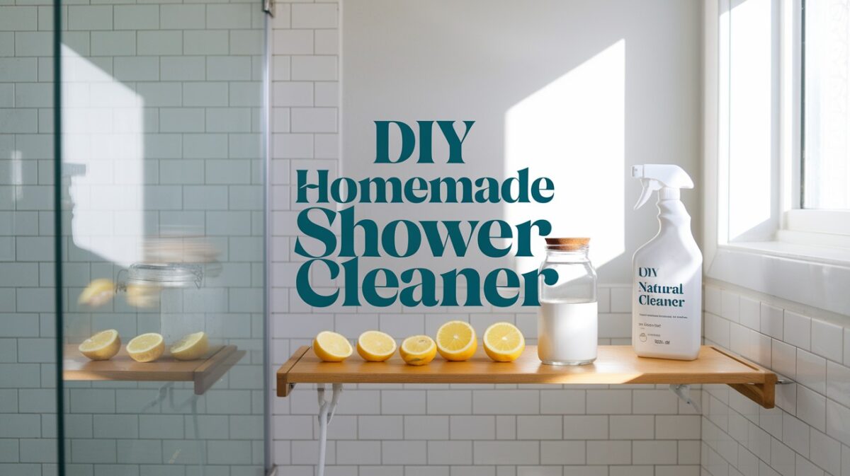 DIY Homemade Shower Cleaner: Simple & Effective - WillyHomes