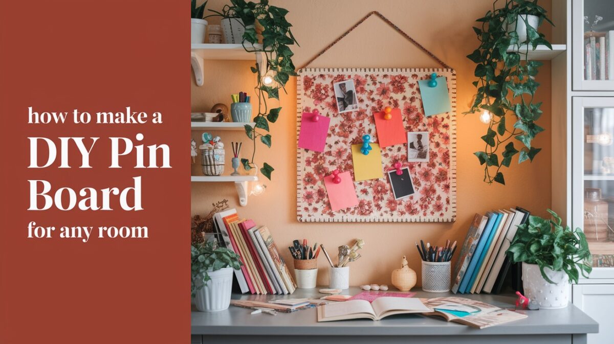 How to Make a DIY Pin Board for Any Room - WillyHomes