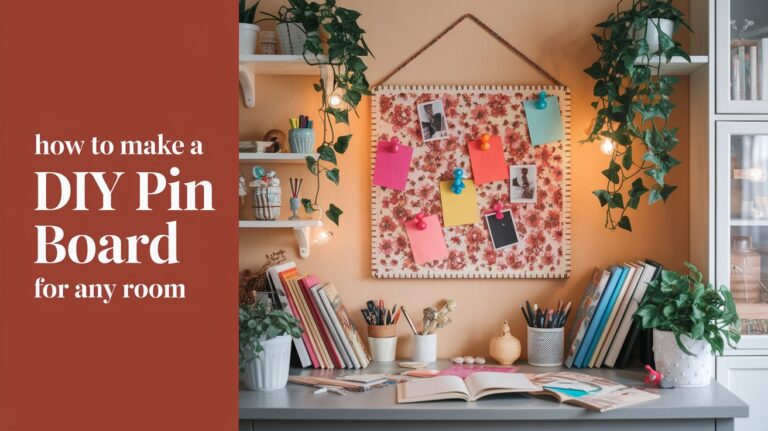 How to Make a DIY Pin Board for Any Room - WillyHomes