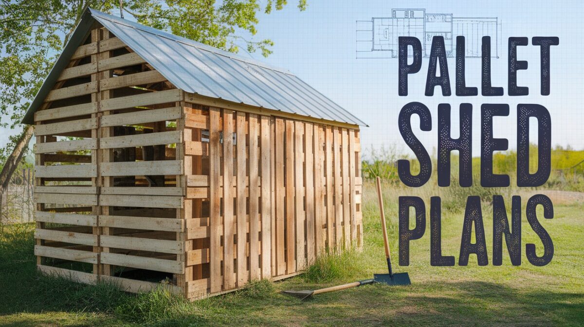 17 Free Pallet Shed Plans: Easy DIY Builds - WillyHomes