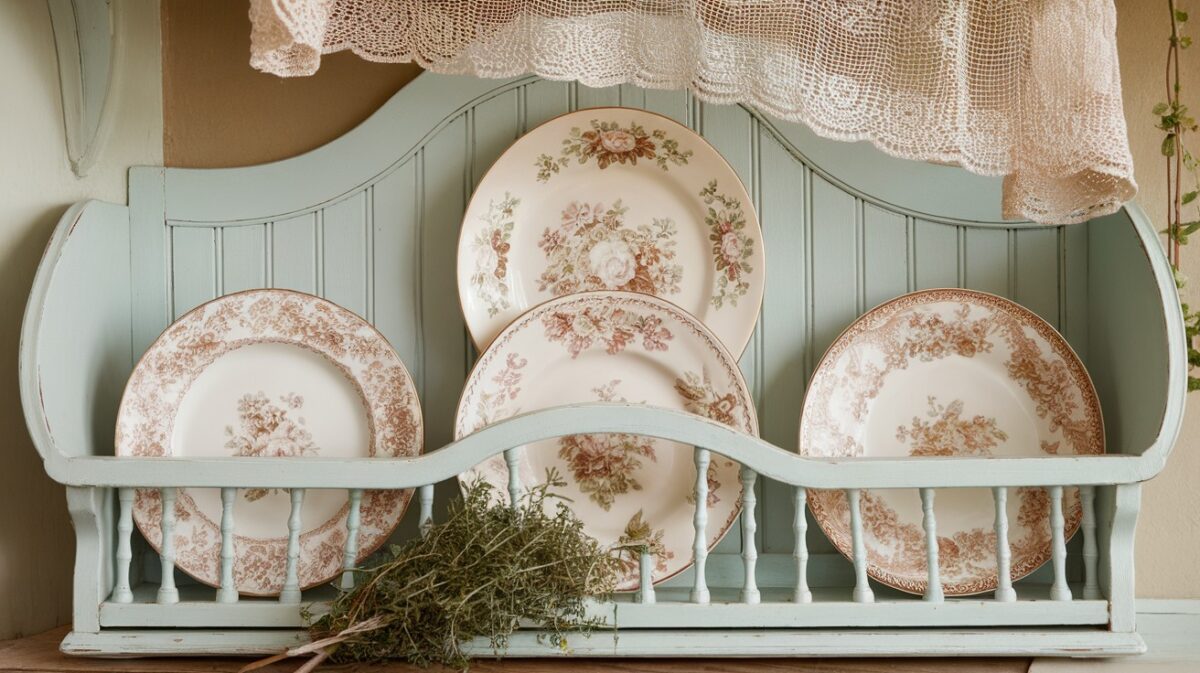 21 DIY Plate Rack Ideas for Kitchen Storage & Display - WillyHomes