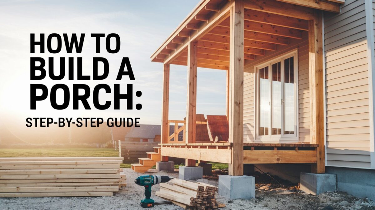 How to Build a Porch: Step-by-Step Guide - WillyHomes