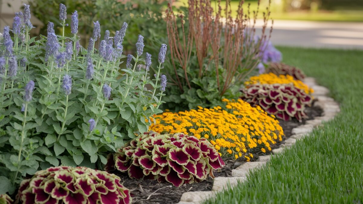 15 Low-Maintenance Flower Bed Ideas for Your Front Yard - WillyHomes