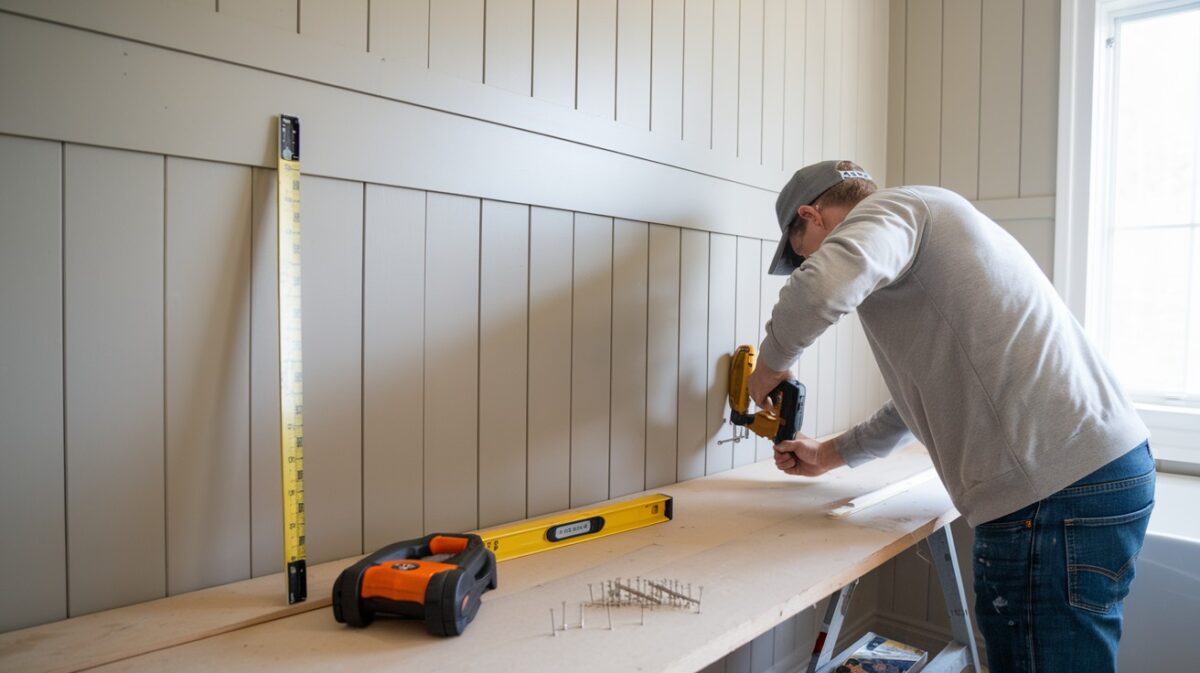 How to Create a Beautiful Board and Batten Bathroom - WillyHomes