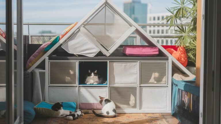 11 IKEA Catio Hacks for Cats - Easy DIY Projects - WillyHomes