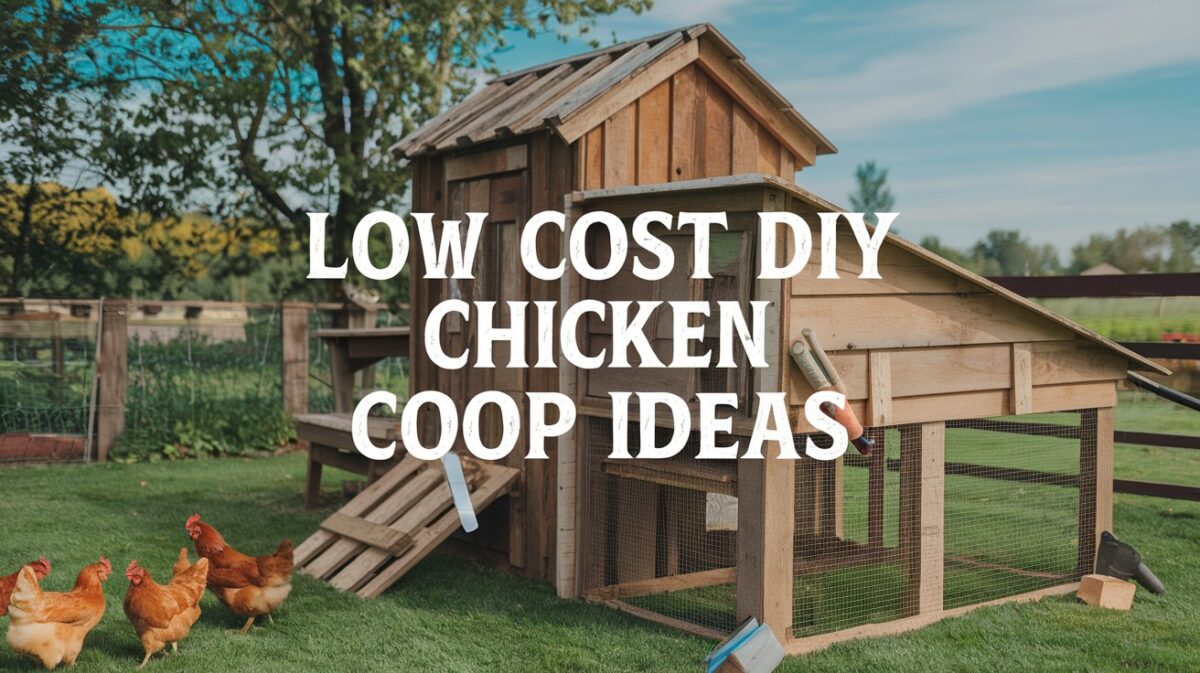 19 Low Cost DIY Chicken Coop Ideas Under $100 - WillyHomes