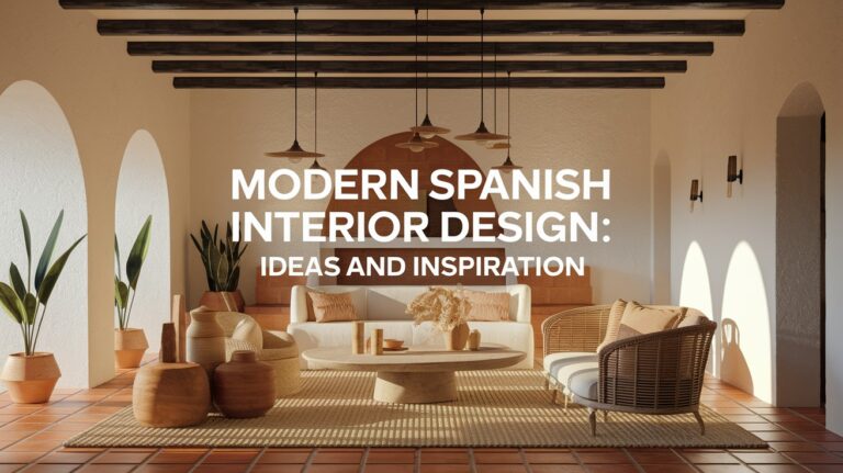 Modern Spanish Interior Design: Ideas and Inspiration - WillyHomes