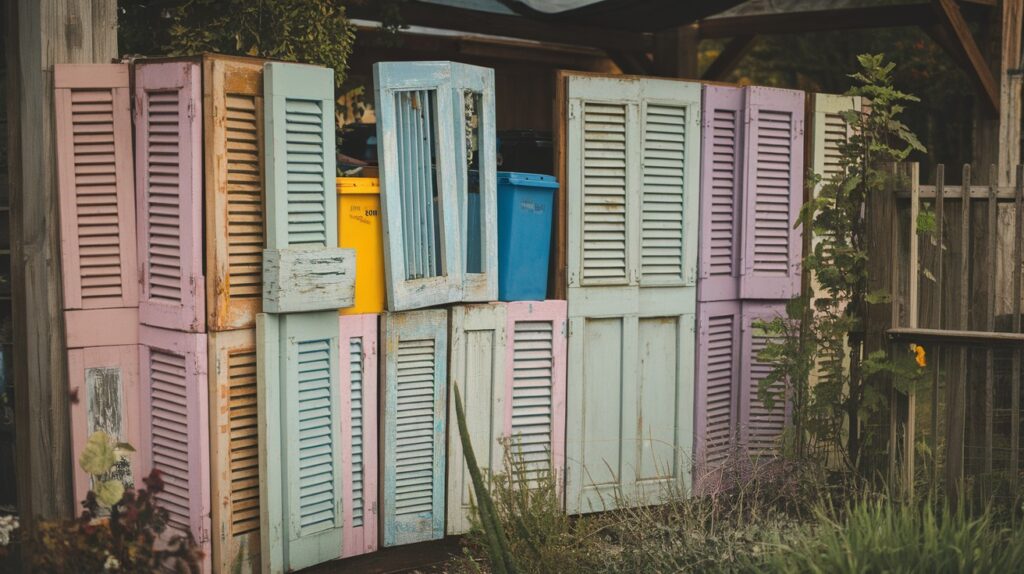 15 Easy DIY Garbage Can Fence Ideas That Hide Bins - WillyHomes