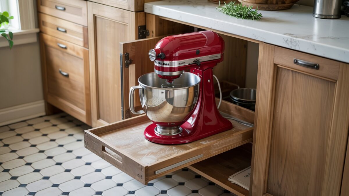 17 Stand Mixer Storage Ideas That Actually Work - WillyHomes