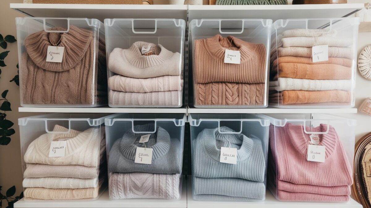21 Sweater Storage Ideas to Organize Your Closet - WillyHomes