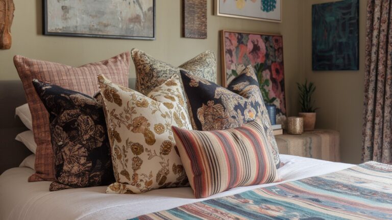 Cool Queen Bed Pillow Arrangement Gallery