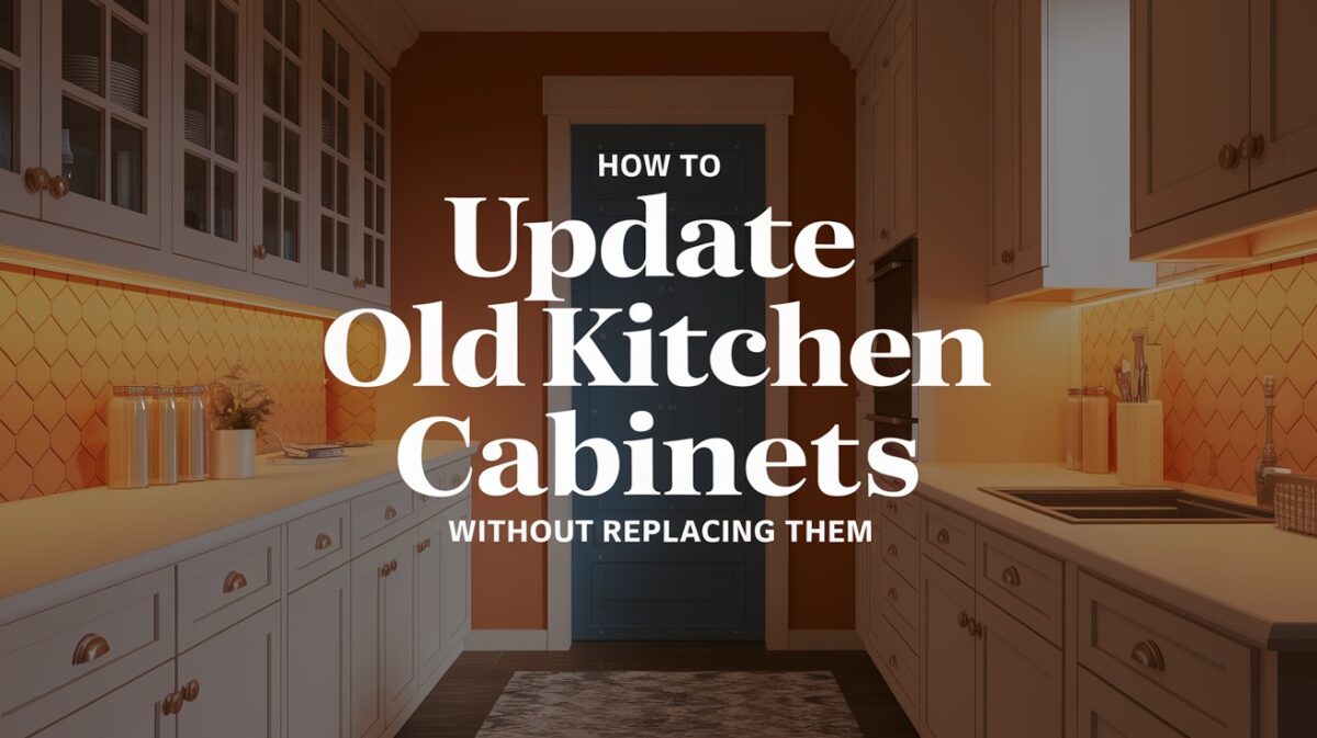 How to Update Old Kitchen Cabinets Without Replacing Them - WillyHomes