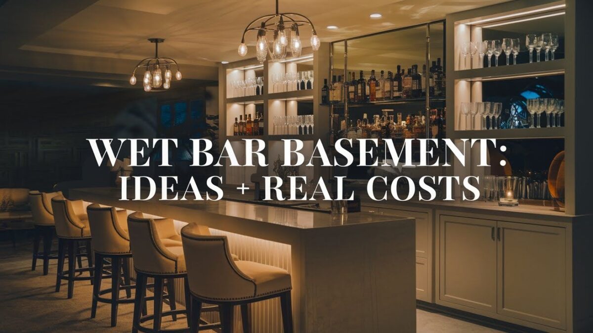 Wet Bar Basement: 15 Ideas + Real Costs - WillyHomes