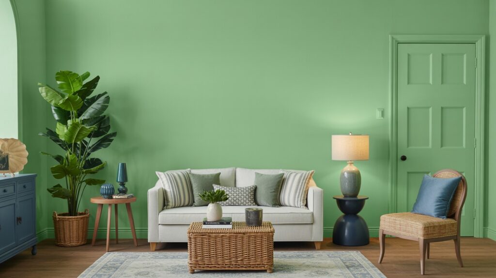Greenish Grey: The Perfect Green-Gray Paint Blend - WillyHomes