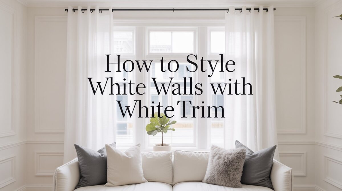 How to Style White Walls with White Trim - WillyHomes