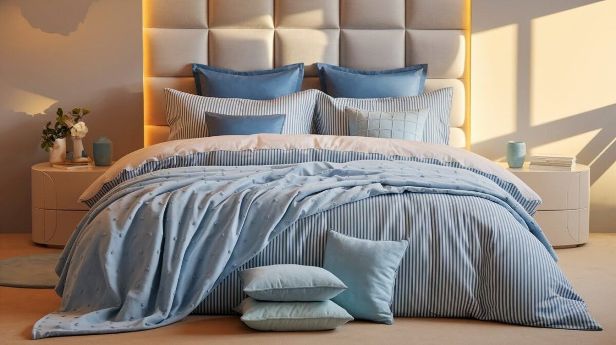 57 Amazing Ideas for a Modern Light Blue Bedroom - WillyHomes