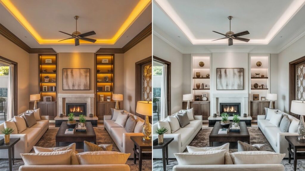 3000K vs 4000K Living Room: Complete Light Guide - WillyHomes
