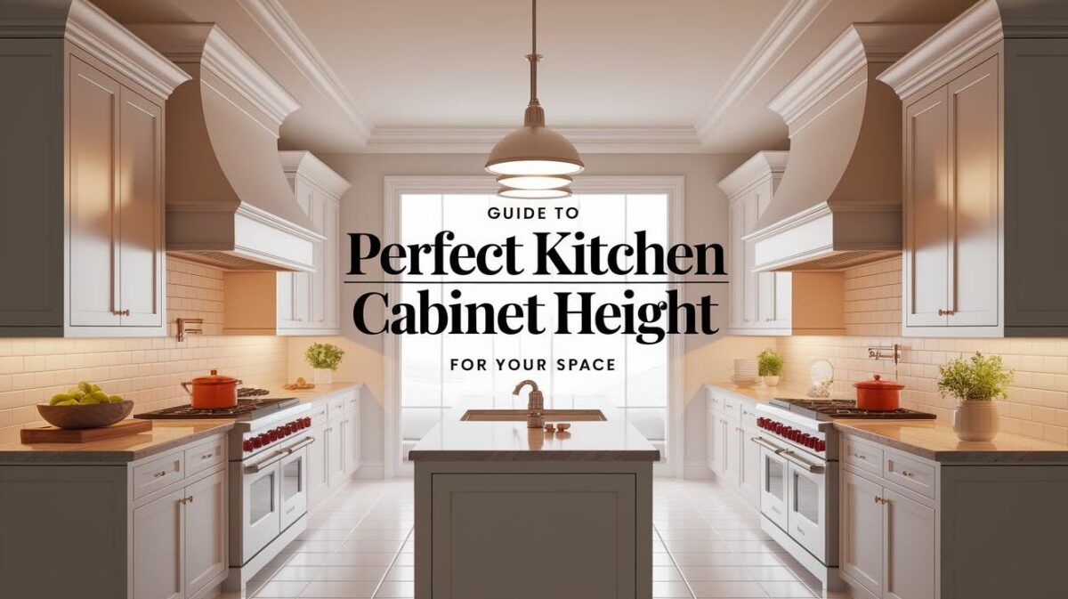 Guide to Perfect Kitchen Cabinet Height for Your Space - WillyHomes