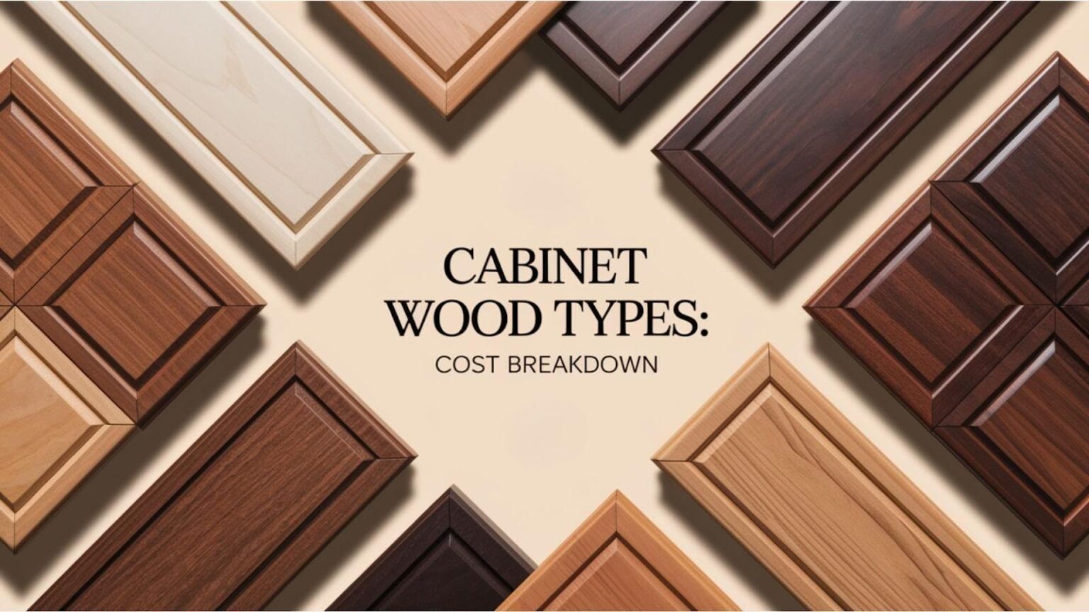 Top 13 Cabinet Wood Types: Cost Breakdown - WillyHomes