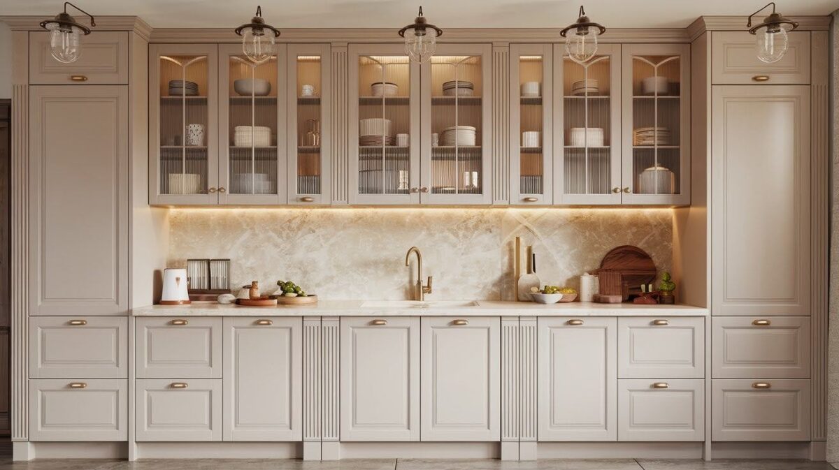 19 Beautiful Greige Kitchen Cabinets Ideas & Guide - WillyHomes