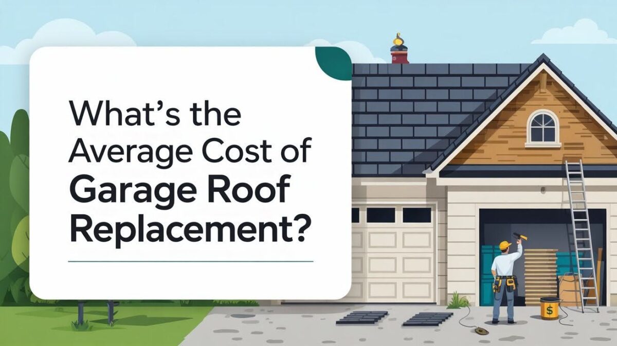 What’s the Average Cost of Garage Roof Replacement? - WillyHomes