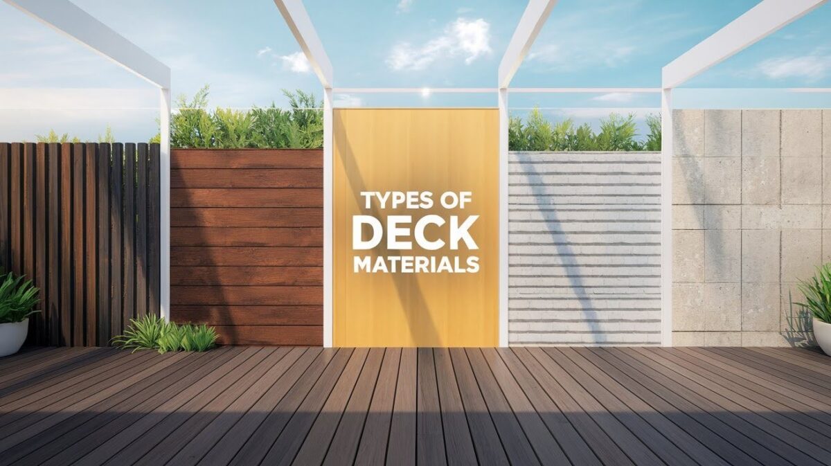 11 Best Types of Deck Materials? - WillyHomes