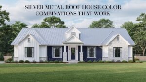 19 Silver Metal Roof House Color Combinations That Work - WillyHomes