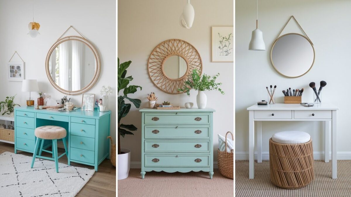 27 Creative Ideas for a Homemade DIY Makeup Vanity - WillyHomes